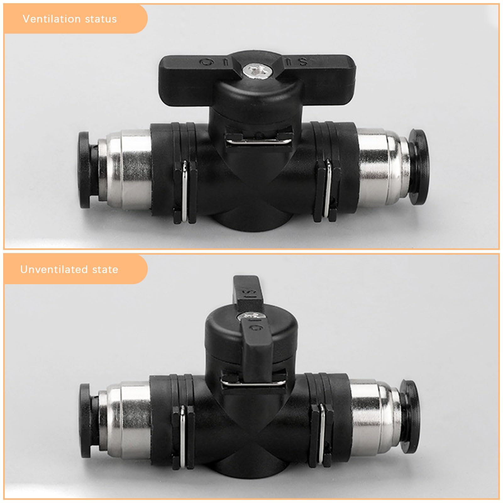 Snapklik.com : Eagles Push Connect Valve, 4mm X 4mm OD Pneumatic Ball ...