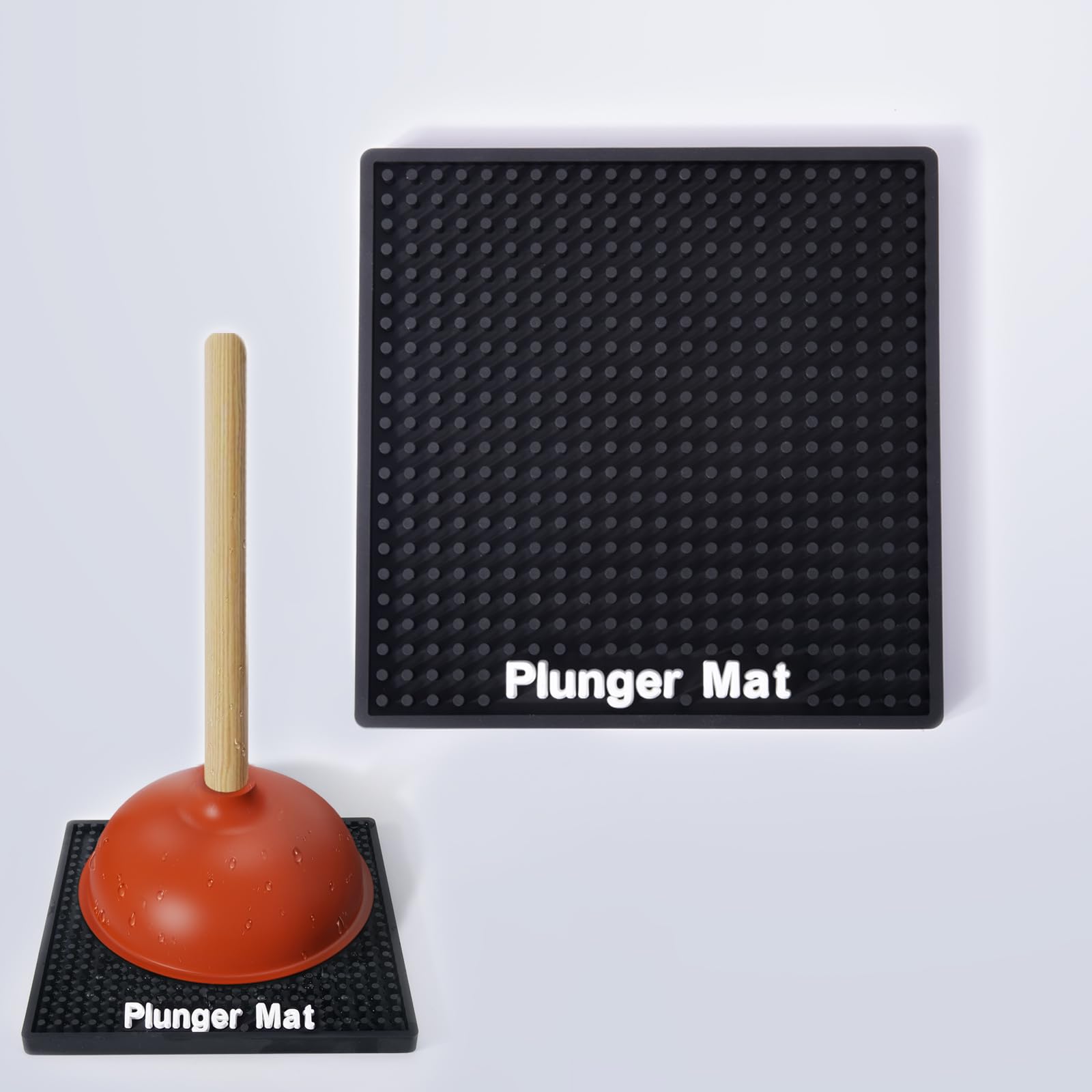 Amazon.com: Dealsgogo Plunger Tray - Fast-Drying Air Mat for Toilet ...