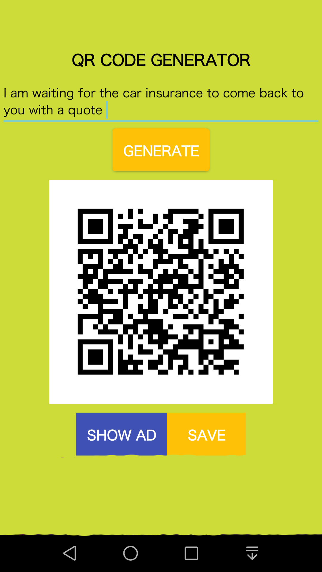 QR Code Generator:Amazon.de:Appstore for Android