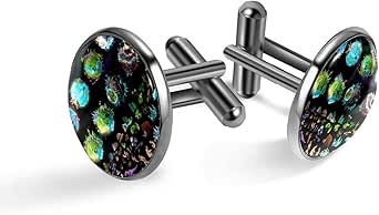 Amazon.com: Cufflinks Set for Men Cuff Links Sets Etapas-Evolucion ...