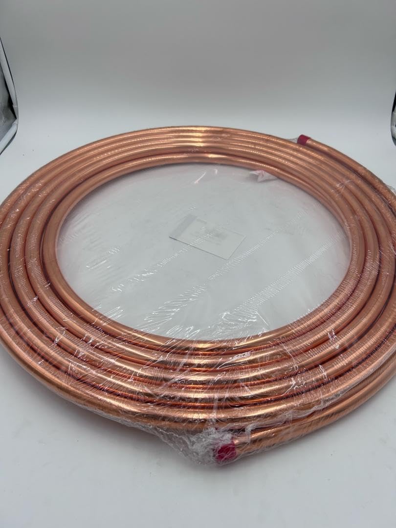 Amazon.com: Copper Tubing 3/4OD X 50ft Refrigeration Copper Tubing ACR ...