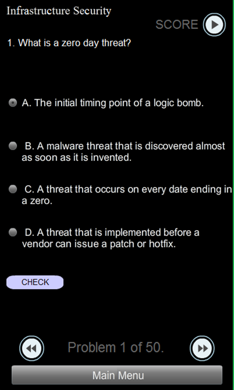 CompTIA Security+ Flash Cards - App on Amazon Appstore