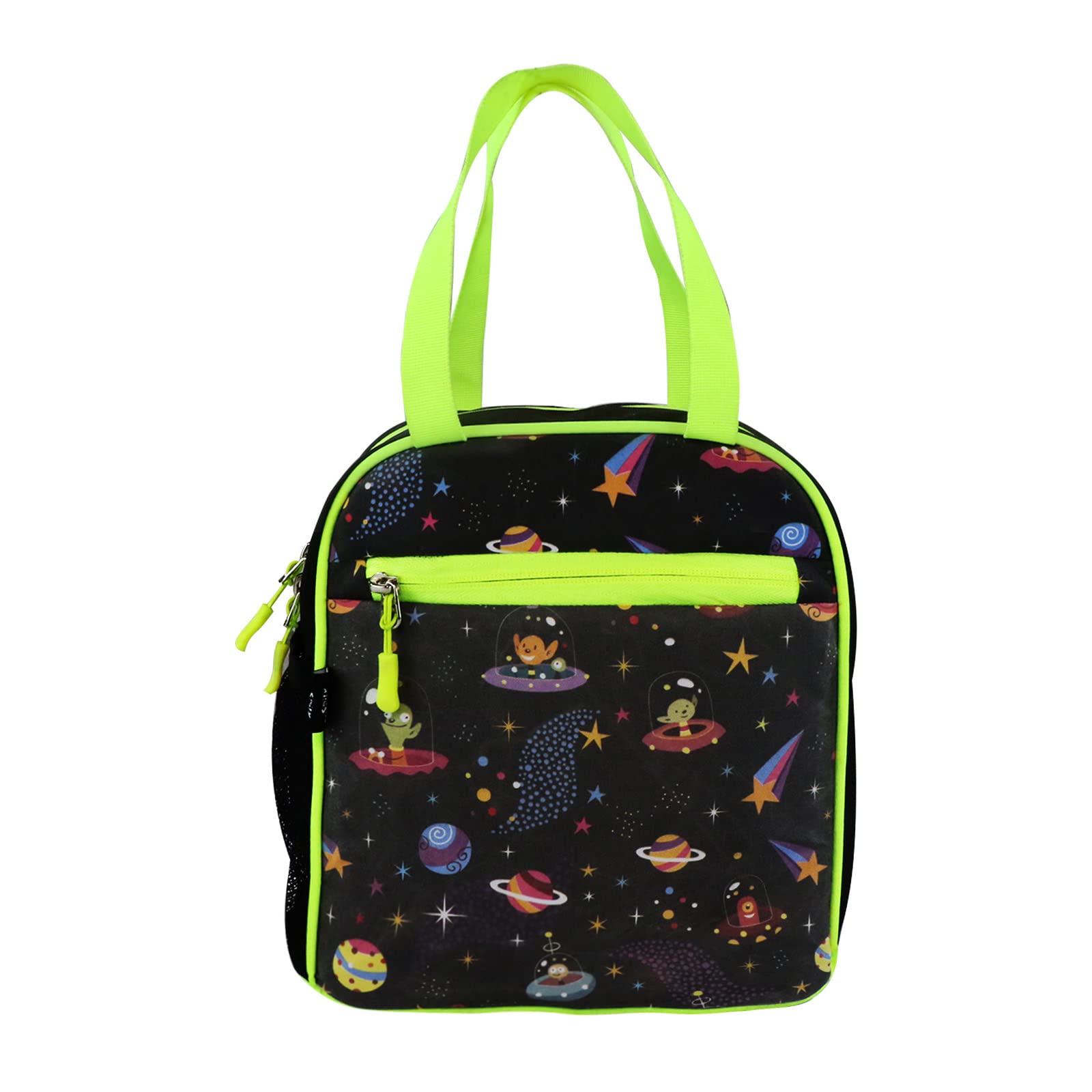 Buy Smily Kiddos Joy Lunch Bag- Alien Blac Theme - Multicolor| one Main Compartment | Best ...