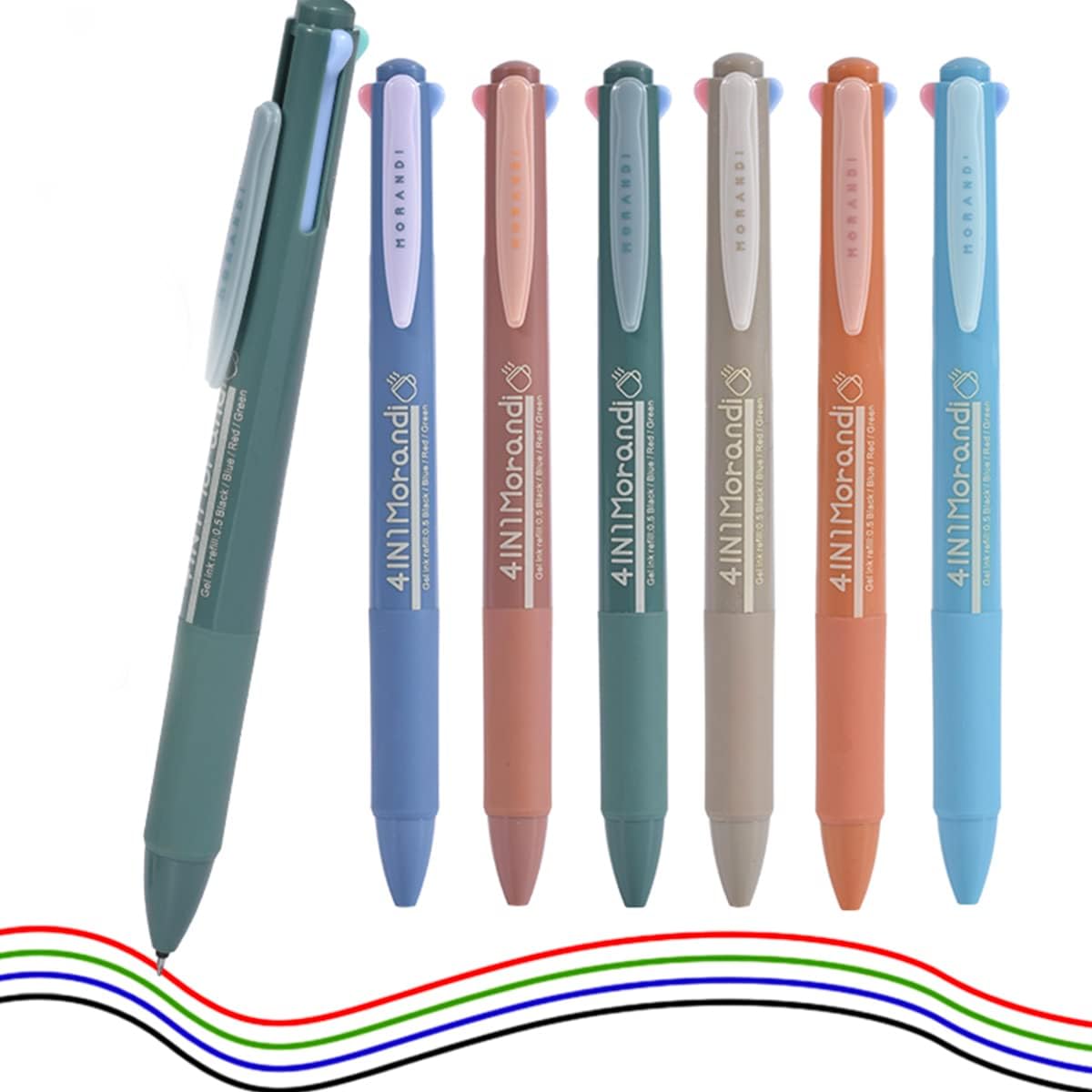 Amazon.com : WUXIPREP 12 Pcs Ballpoint Pen,Fine Point Smooth Writing ...