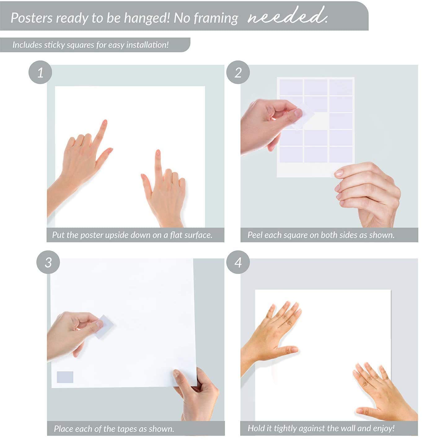 Bible Verse Wall Art | Six 11X17 Bible Verse Posters | These Christian ...