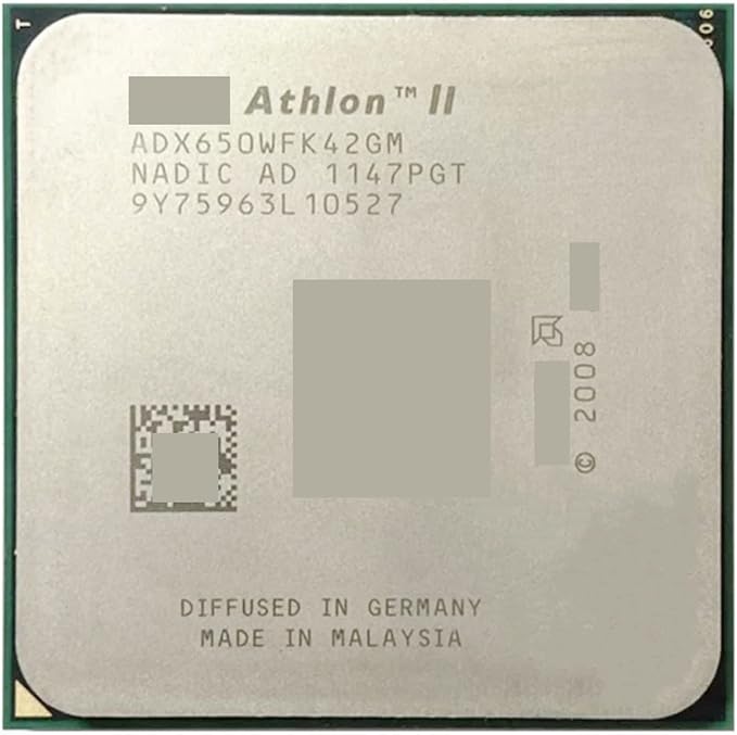 Amazon | コンピューター コンポーネント Athlon II X4 650 3.2 GHz デュアルコア CPU プロセッサー ...