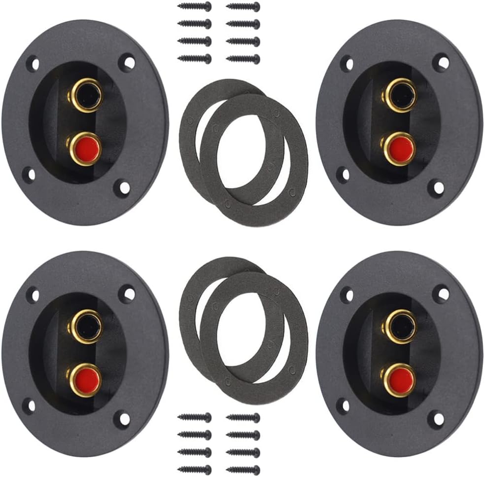 Amazon.com: Housoutil 4pcs Speaker Connector Terminal Speaker Box ...