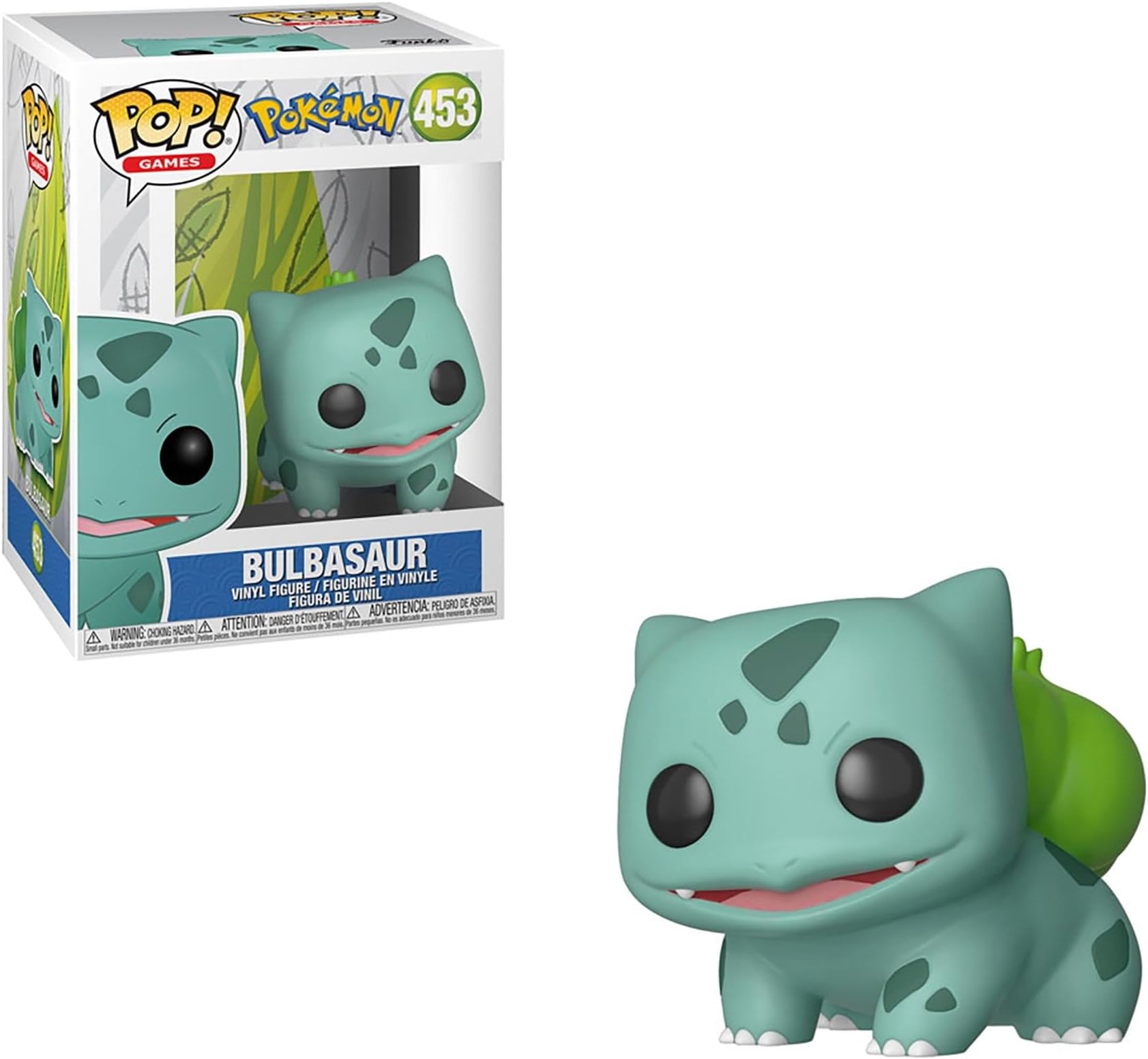 Amazon.com: Funko Pop! Games: Pokémon - Bulbasaur Vinyl Figure : Toys ...