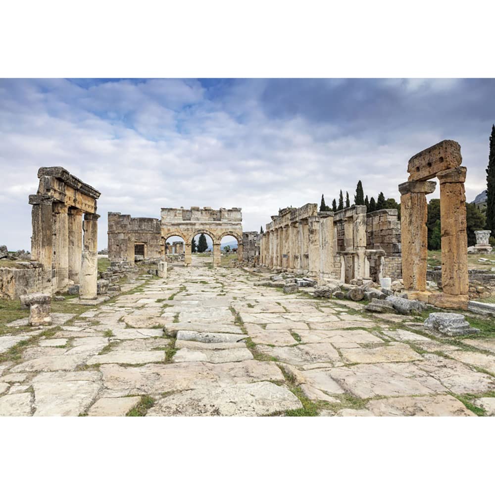 Aoihrraan 3,5×2,5m Antique Greek Backdrop Greece Theatre Hierapolis ...