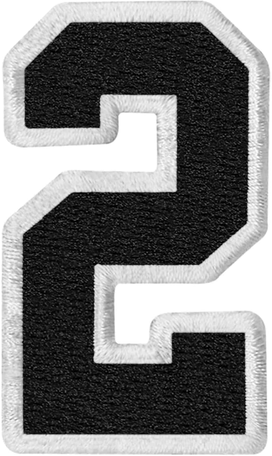Amazon.com: EmbTao Tactical Numbers Patch Embroidered Badge Applique ...
