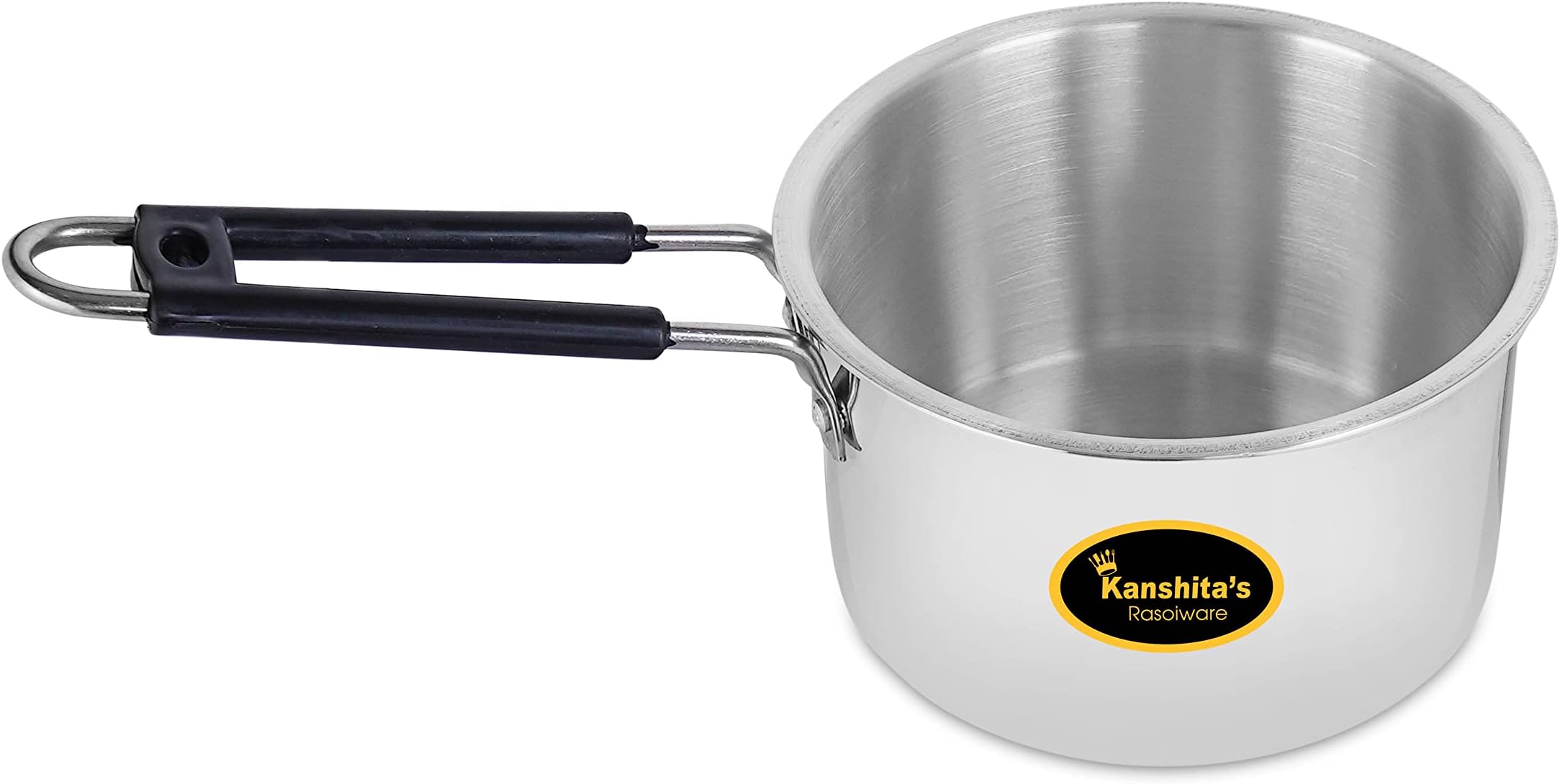 Buy Kanshita's Rasoiware Aluminium Saucepan/Tea pan 1 Litre with Double ...