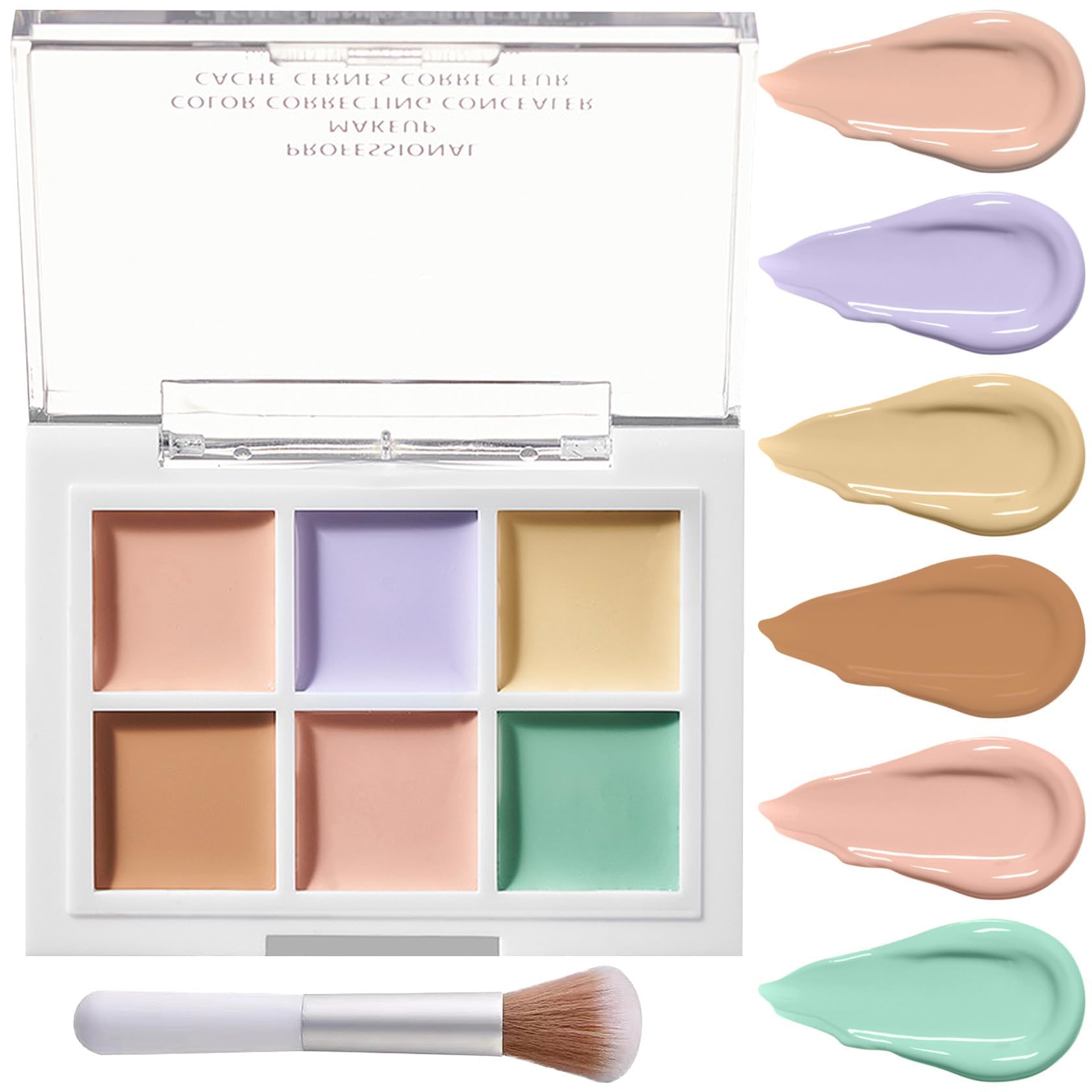 Color Corrector Palette,Professional Face Makeup Color Correcting ...