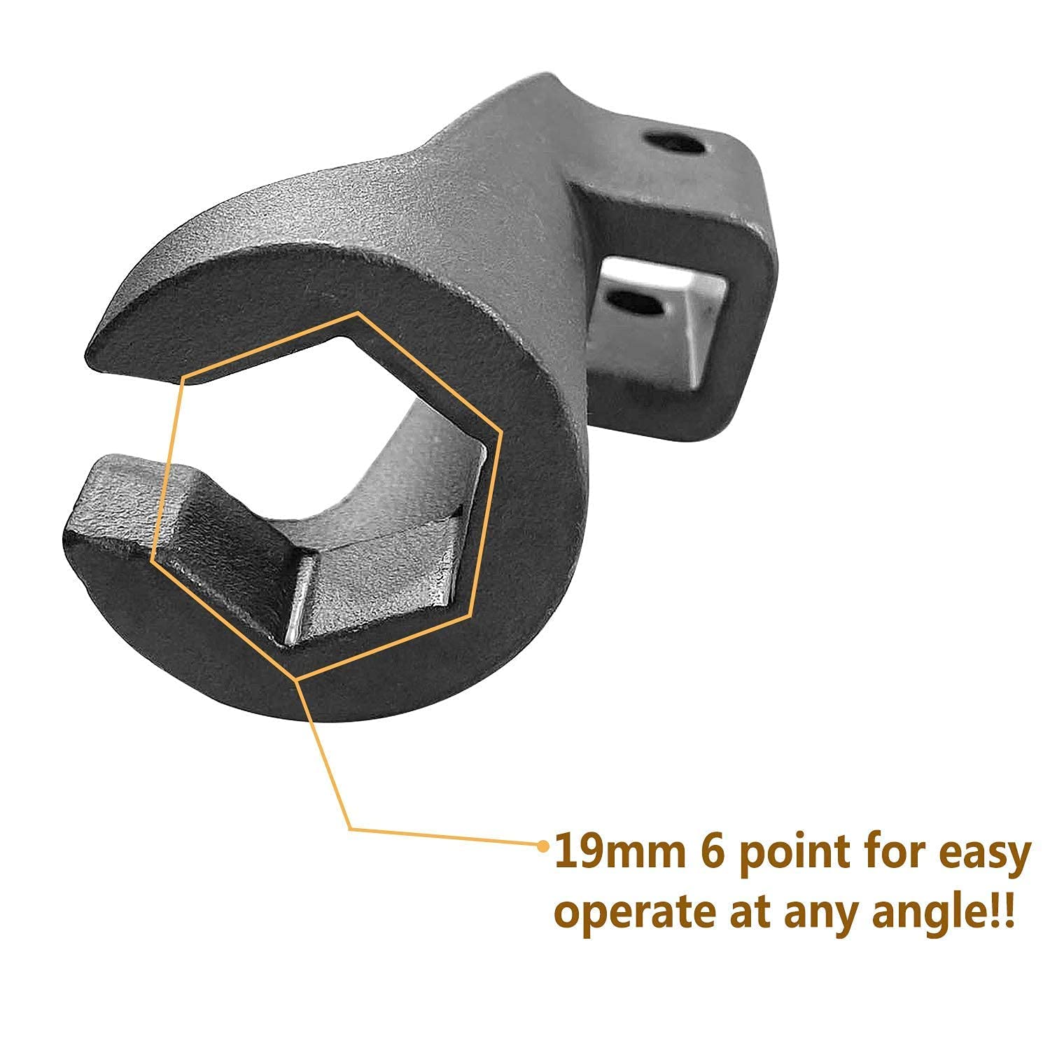 Snapklik.com : Mekar 19MM High Pressure Fuel Line Socket Compatible For ...