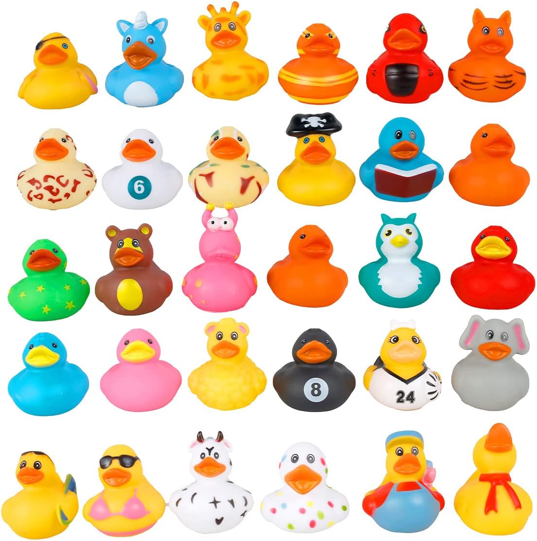 Wild Republic Rubber Duck, Seahorse, Kids, Great Kids and Adults, Mould ...