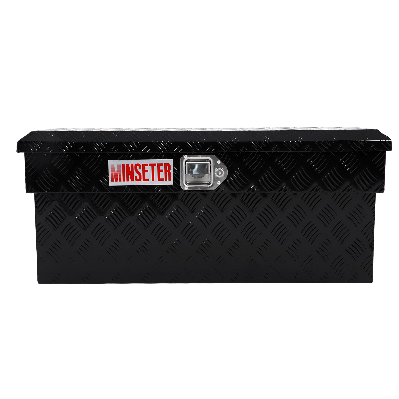 Amazon.com: Minseter Black Aluminum 34 Inch Side Mount Tool Box, Side ...