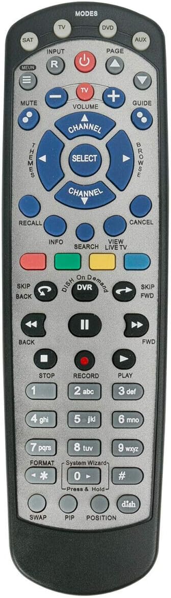 Amazon.com: New Replace Remote Control fit for Dish 20.1 IR Network ...
