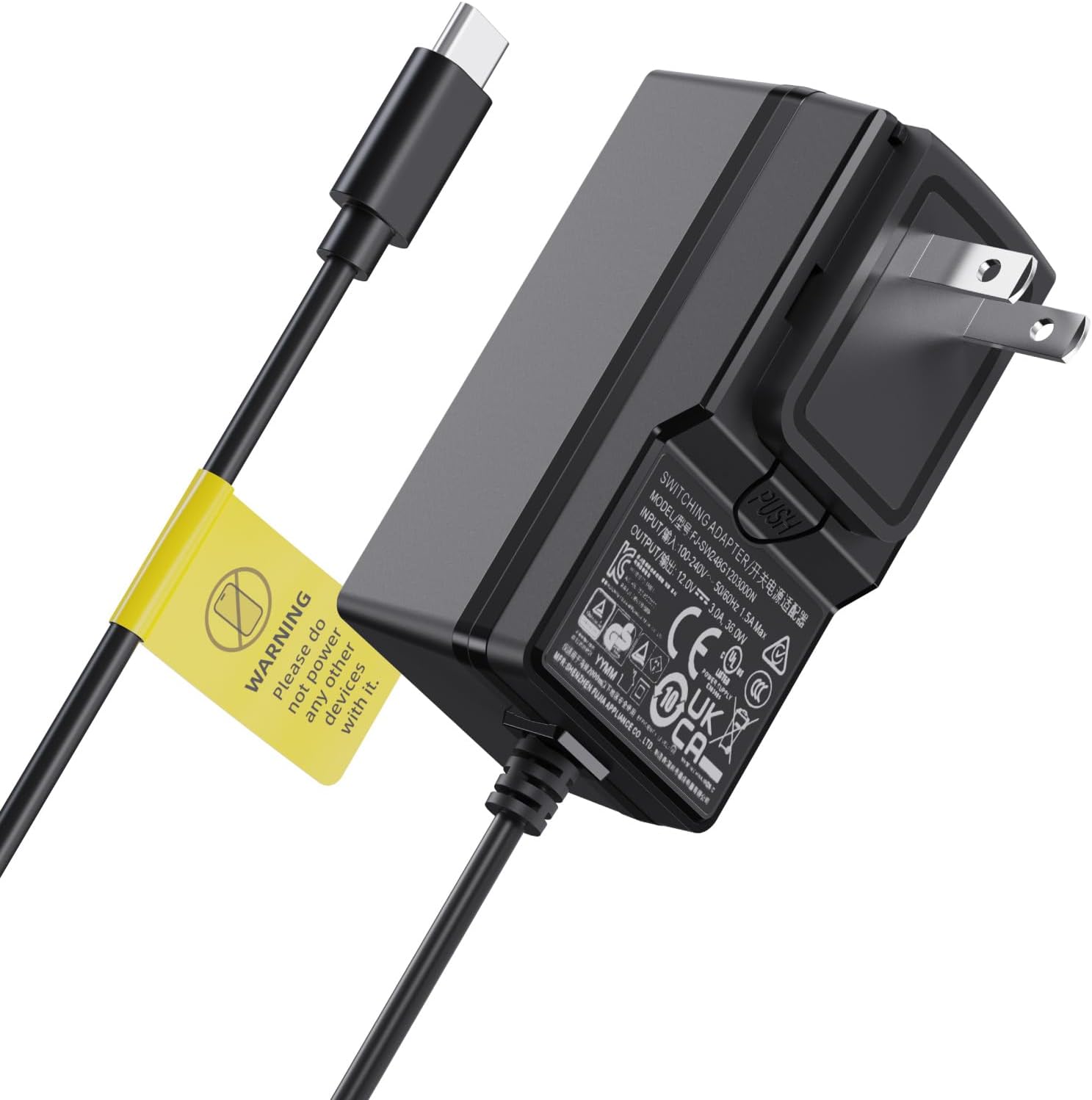 Amazon.com: MeLE Power Supply Adapter 12V 3A DC to AC with USB-C Port ...