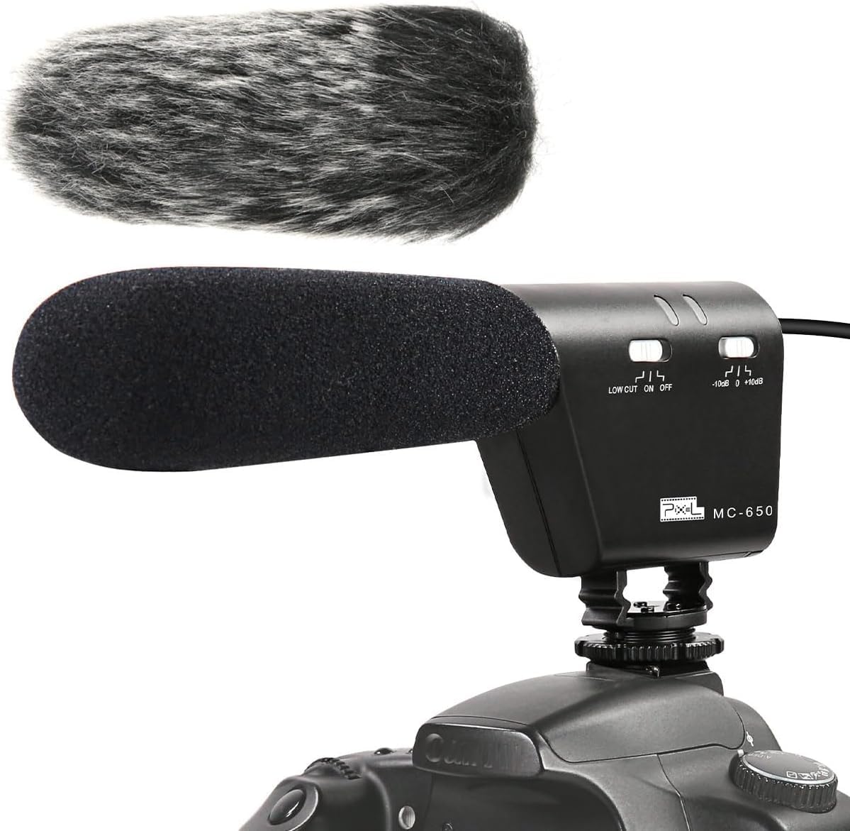Amazon.com: PIXEL Camera Microphone Camcorders Shotgun Micro pro ...