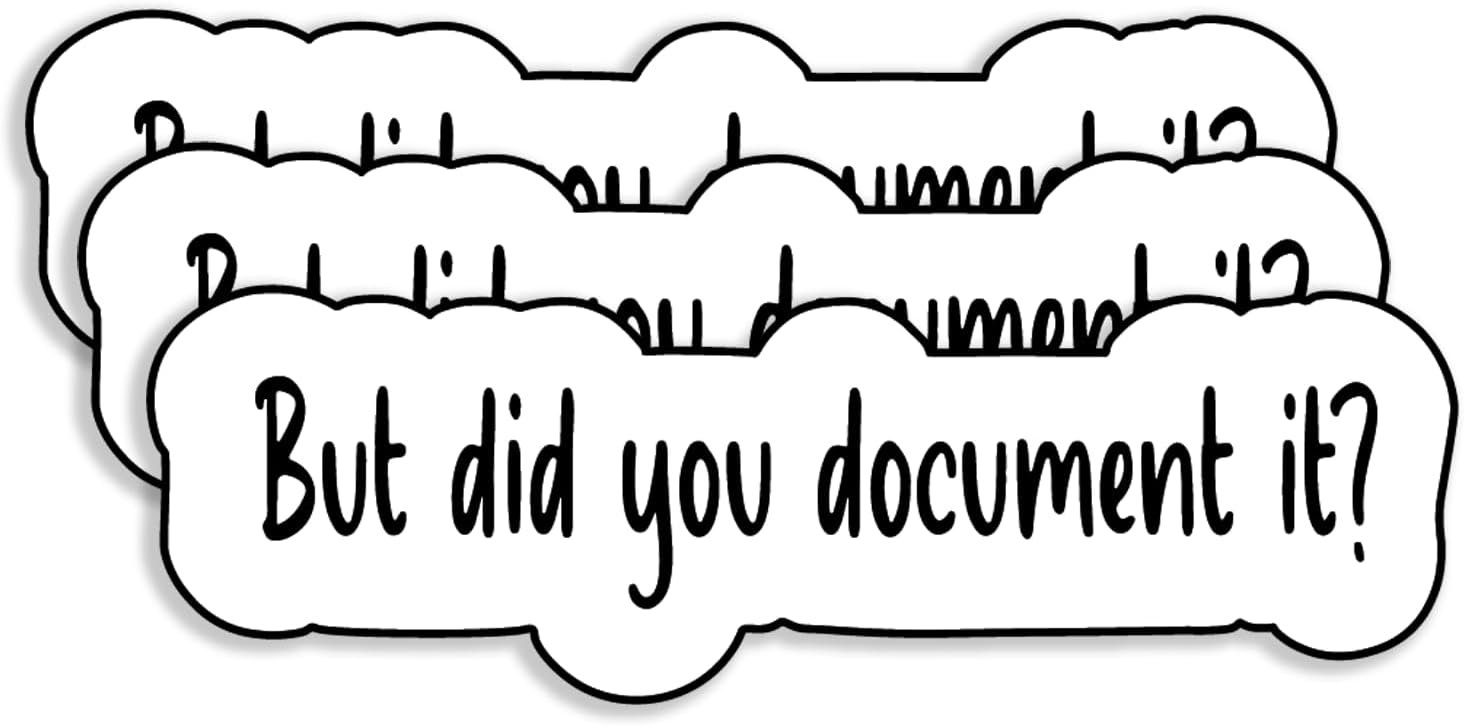 Amazon.com: Sticky Expressions | Funny Work Stickers for Adults (6 Pcs ...