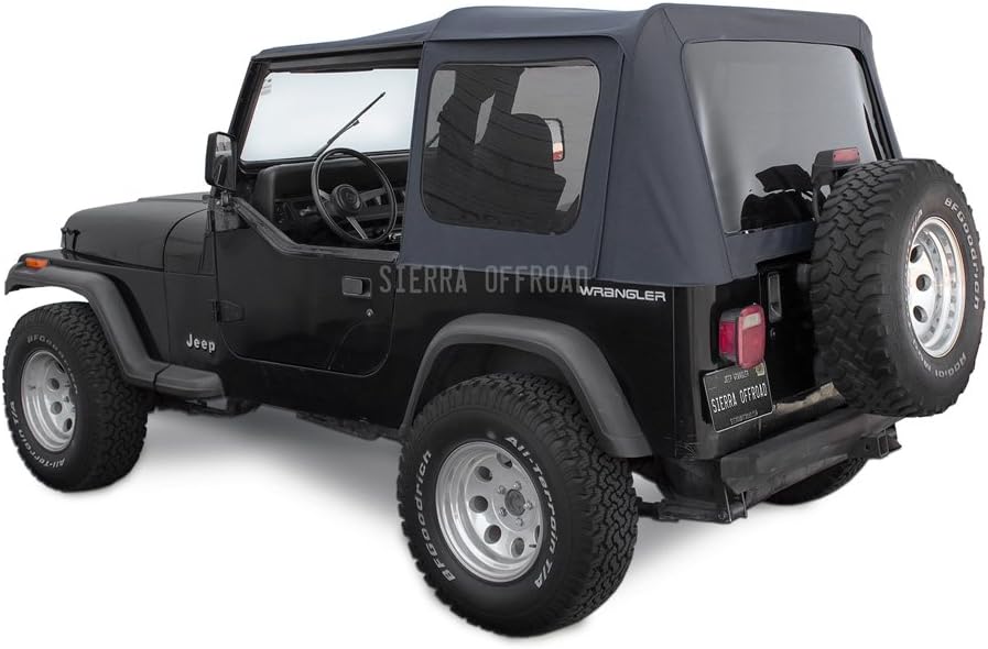 Amazon.com: Sierra Offroad Soft Top for 1997 to 2006 Jeep Wrangler TJ ...