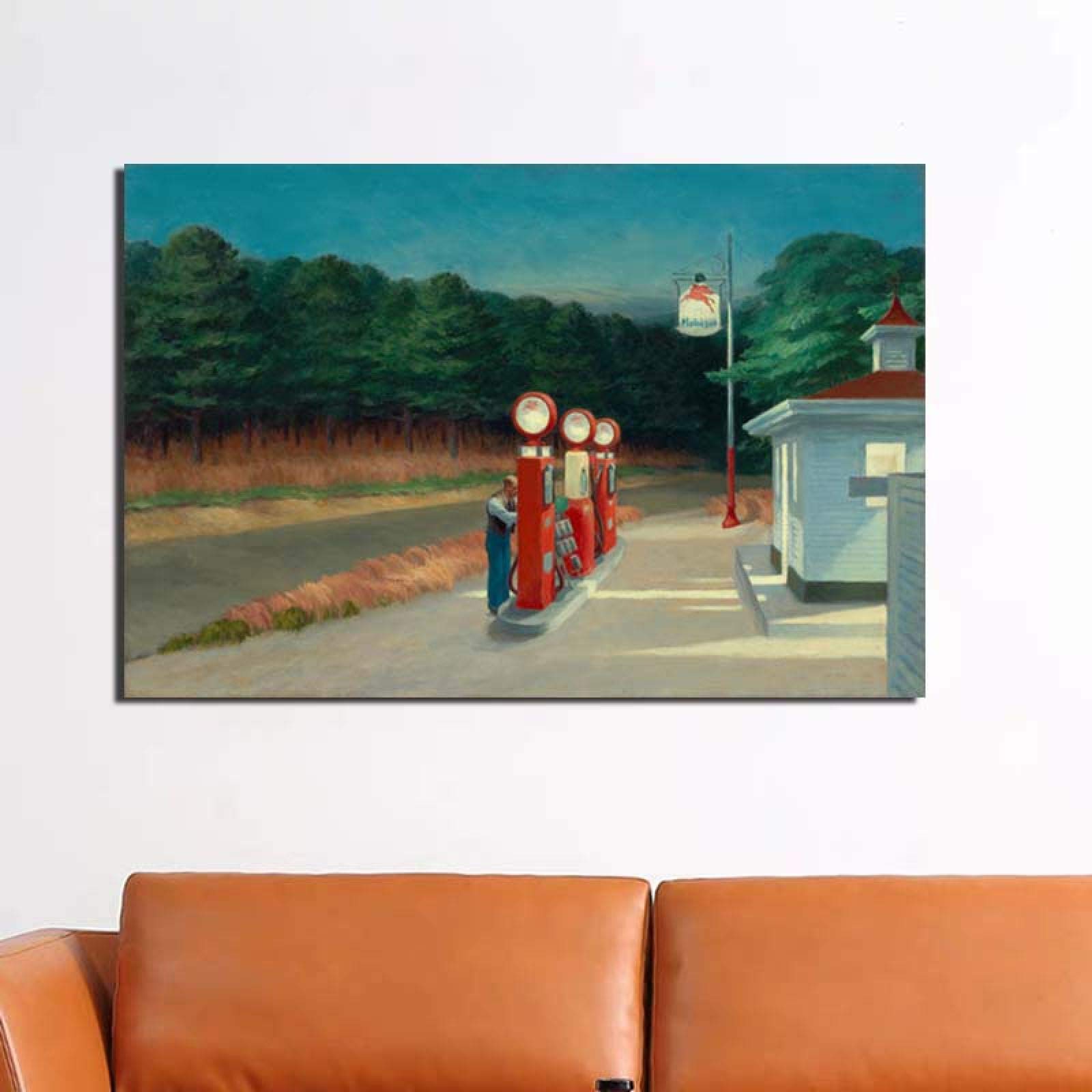 Edward Hopper Gas Picsou : Gas (based On A Painting By Edward Hopper)