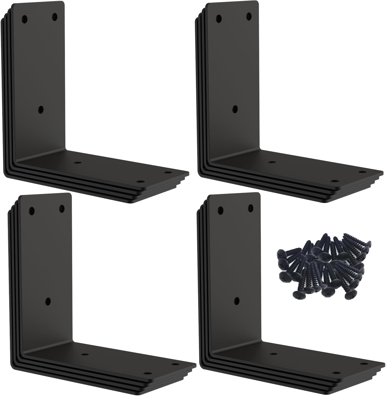 Amazon.com: TIMOSA Set of 8 Raised Garden Bed Corner Brackets for 12 ...