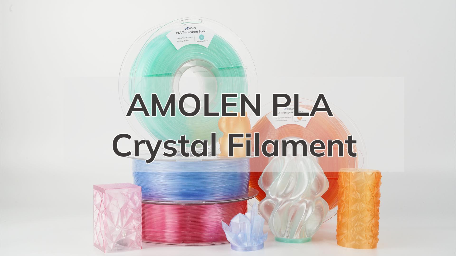 Watch Amolen PLA Crystal Filament on Amazon Live