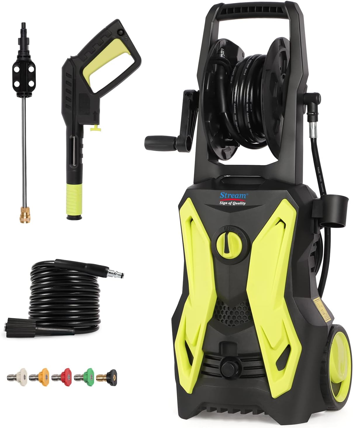 Amazon.com : Power Washers Electric Powered - 3500 PSI 2.6 GPM High ...