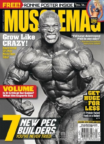 Musclemag Magazine - January 2013 - 7 New Pec Orders: Robert Kennedy ...