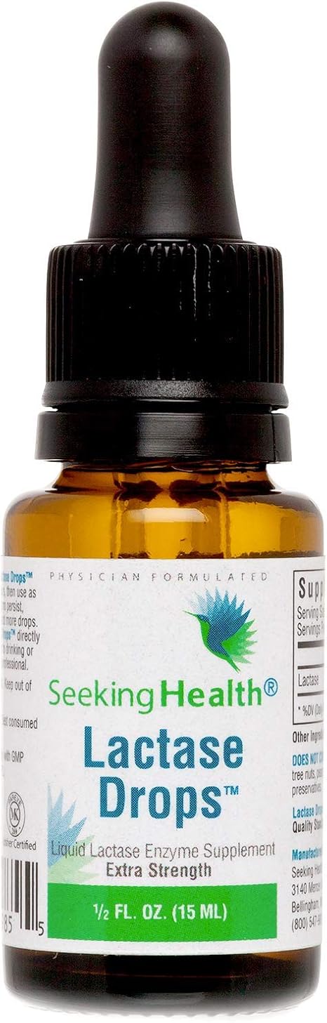 Amazon.com: Seeking Health Lactase Drops, 52 Servings, 0.50 fl. Ounces ...