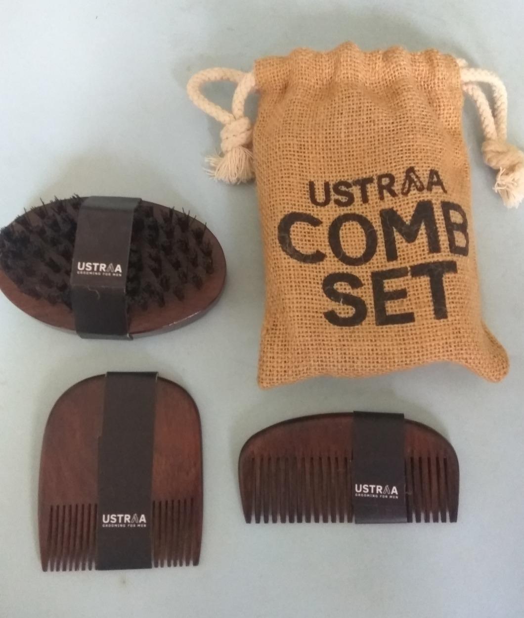 Buy Ustraa Beard Comb Set, 3 Pieces Online at Low Prices in India ...