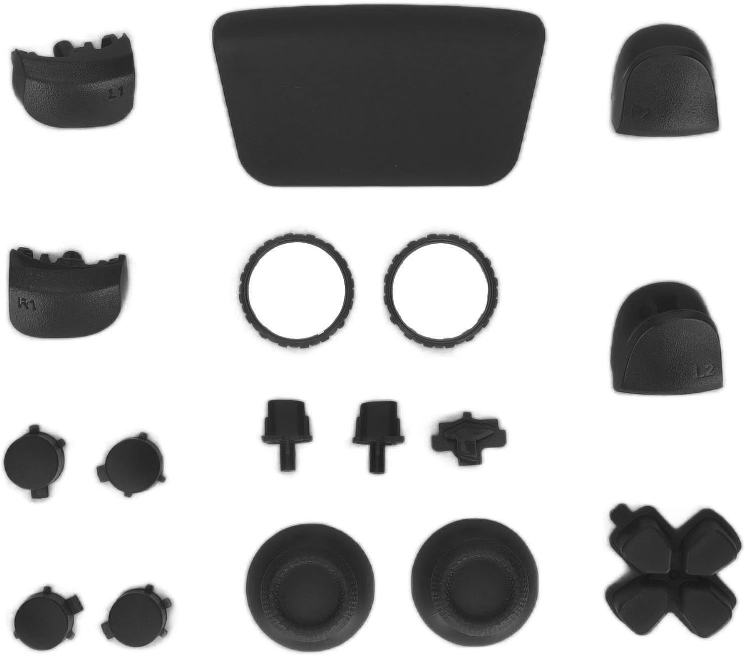 Amazon.com: Replacement L2 R2 Full Buttons Set Repair Kit for PS5 ...