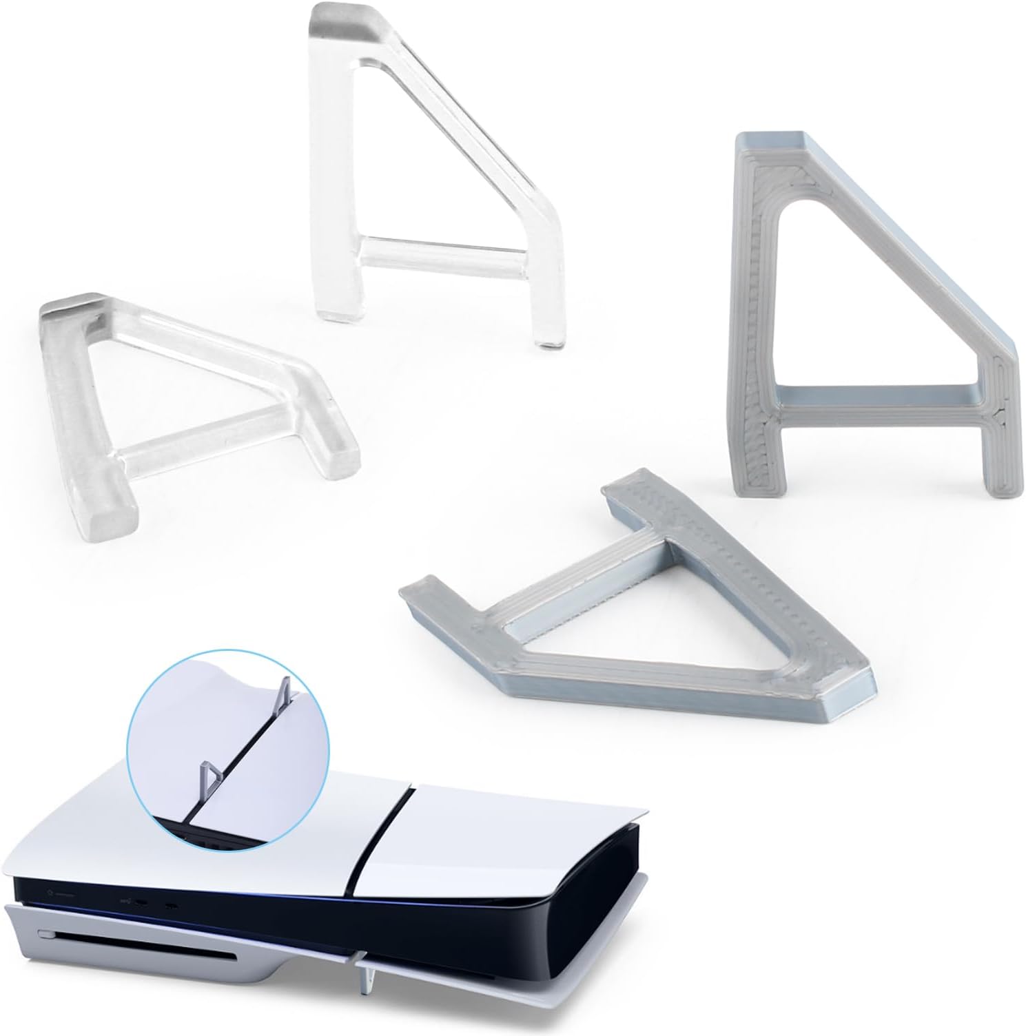 Amazon.com: XBERSTAR Stand for PS5 Slim, Cooling Feet, Horizontal ...