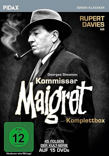 Kommissar Maigret - Komplettbox: Pidax Serien-Klassiker / Komplettbox: Amazon.co.uk: Davies ...