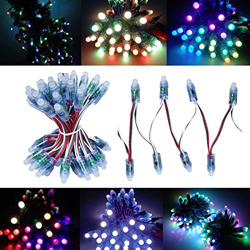 50PCS 15W WS2811 Waterproof Full Color RGB LED Digital Pixel Module ...