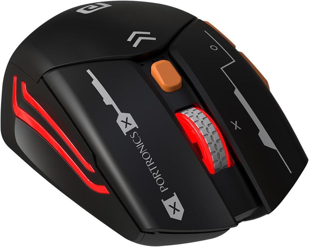 Amazon.in: Buy Portronics Vader Max Wireless Rechargeable Mouse ...