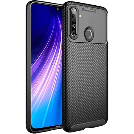 TheGiftKart TPU Rugged Carbon Fibre Armor Back Cover for Xiaomi Mi ...