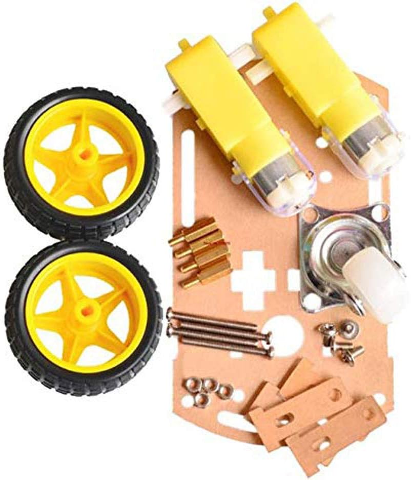 Amazon.com: Lheng 2WD Smart Motor Robot Car Chassis Kit with Speed ...