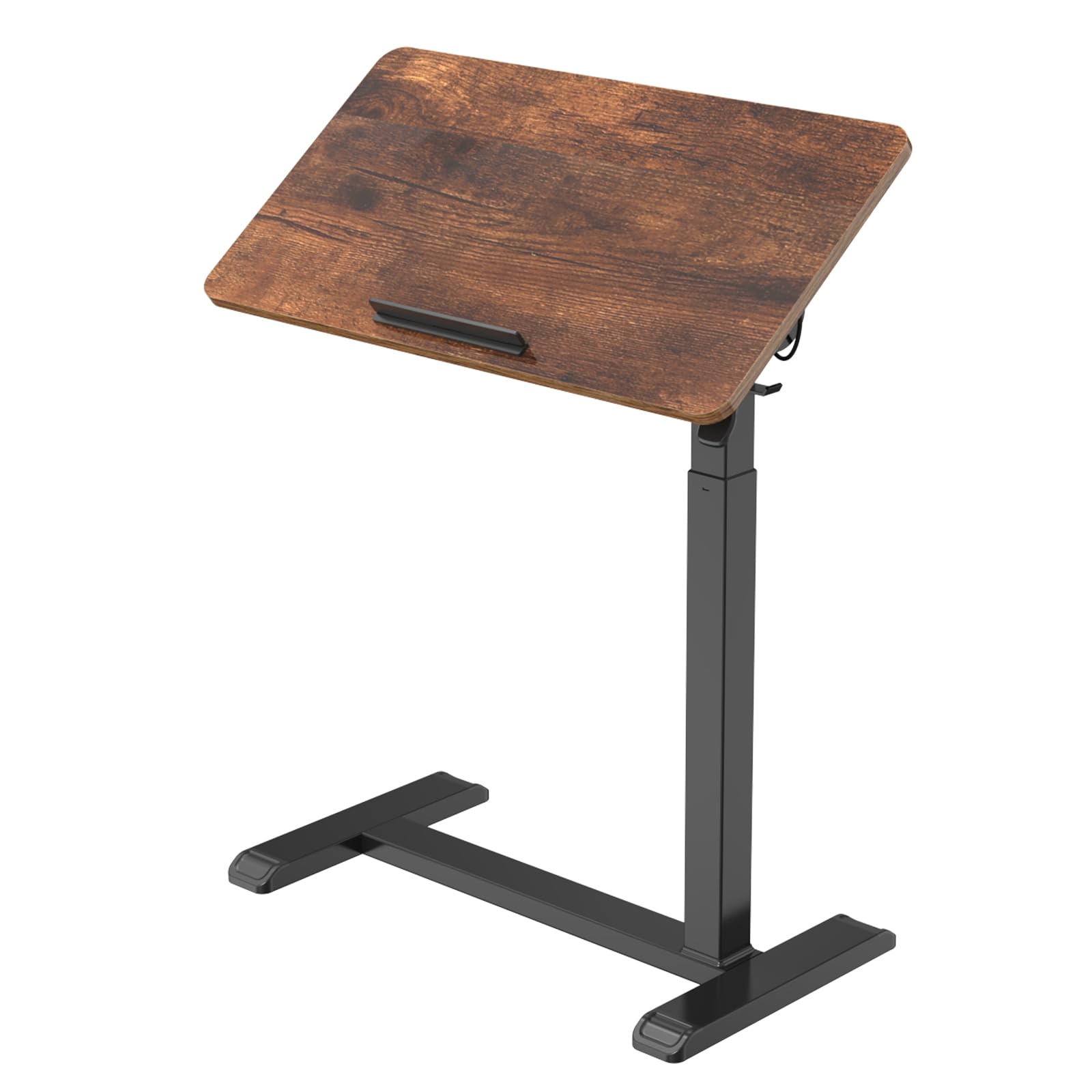 ETHU Overbed Table 28-42.3" Adjustable Laptop Desk with Wheels, Rolling Bedside Tray for ...