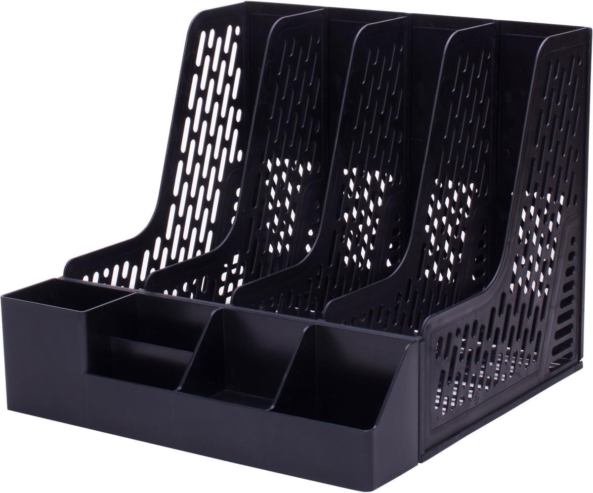 Amazon.com: deli Binder Holder Organizer Magazine File Folder Holder ...