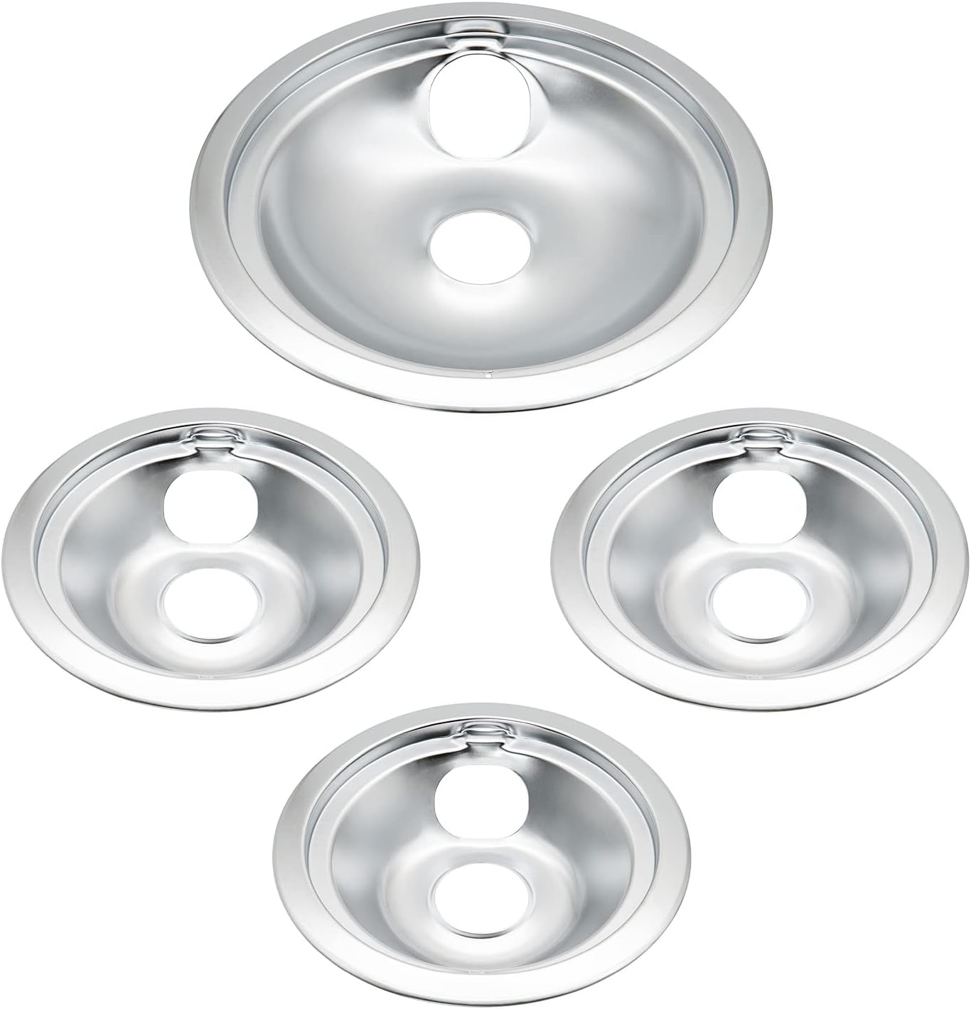 Amazon.com: GE WB31M20 Genuine OEM 6" Porcelain Burner Drip Bowl (Black ...
