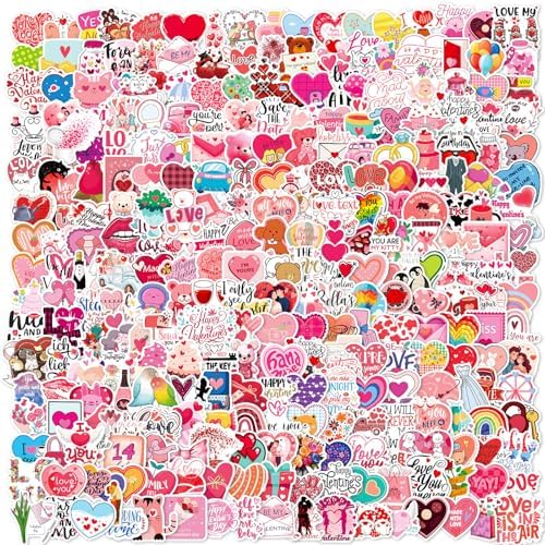 Amazon.com: Heart Sticker, I Love You Stickers Pack for Girlfriend ...