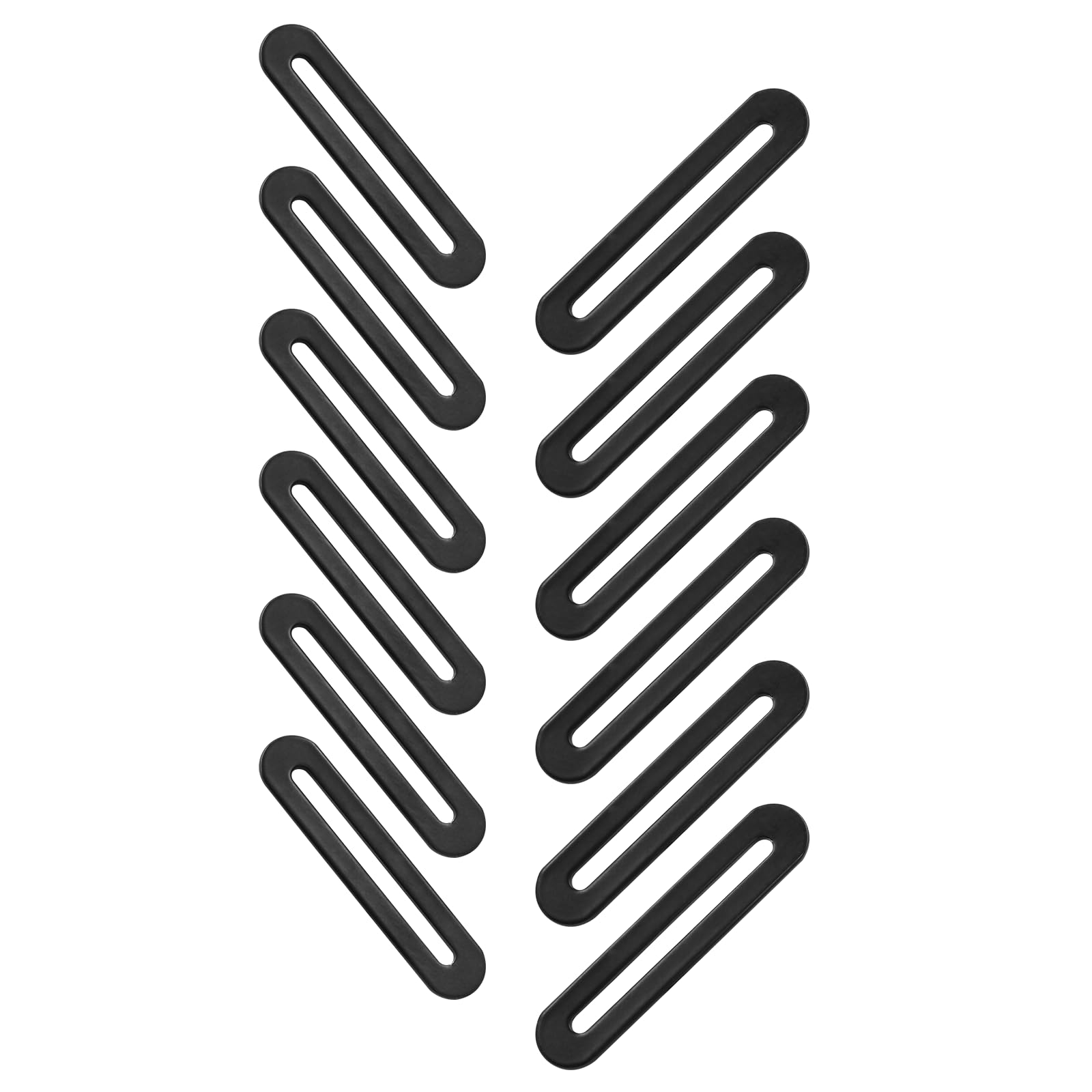 Amazon.com: BokWin 12 Pcs Adjustable Flat Plate with Slot 3.54 Inch ...