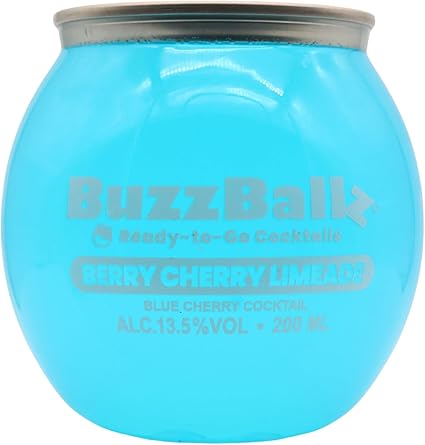 BuzzBallz Cocktails: Berry Cherry Limeade 200ml | 13.5% ABV Premixed ...