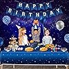 Amazon.com: 4 Pack Starry Night Tablecloth Set - 86' x 51' Rectangle ...