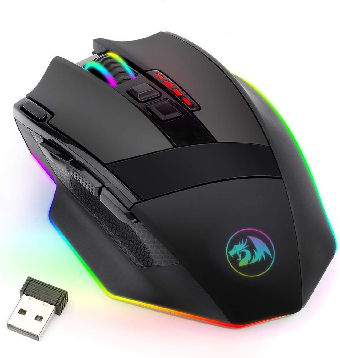 Amazon.com: MSI Clutch GM08 - USB Symmetrical Gaming Mouse, Red LED ...
