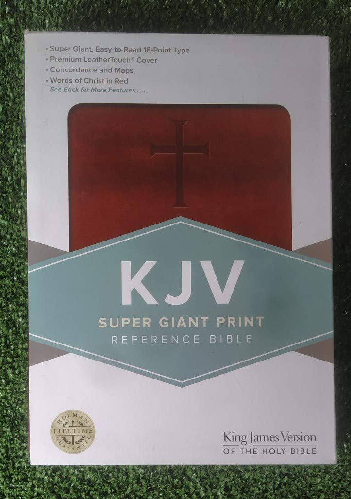 KJV Super Giant Print Reference Bible: God: 9781433647307: Amazon.com ...