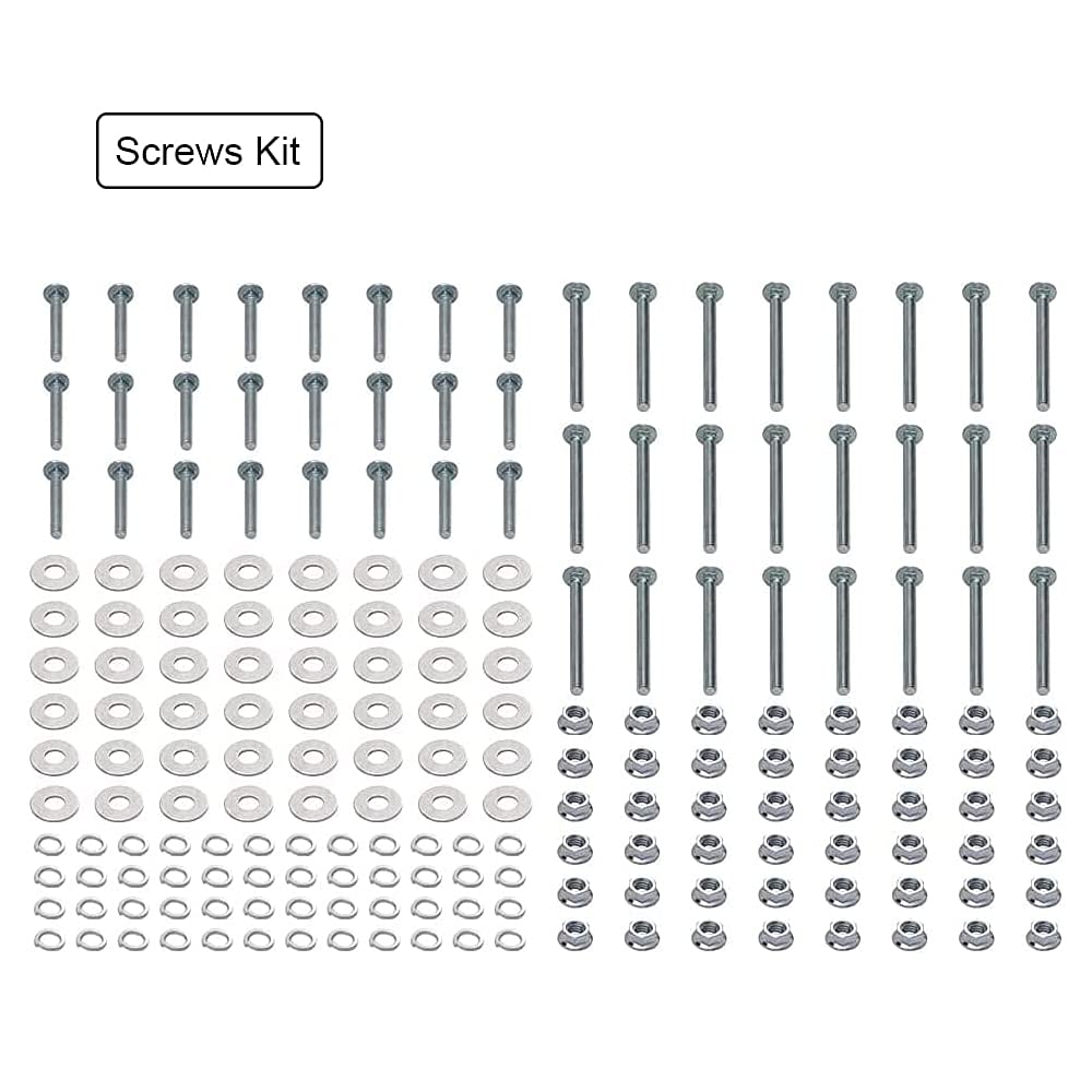 8pcs Workbench Brackets Kit with Screws 4x4 4mmThickness Heavy Duty ...