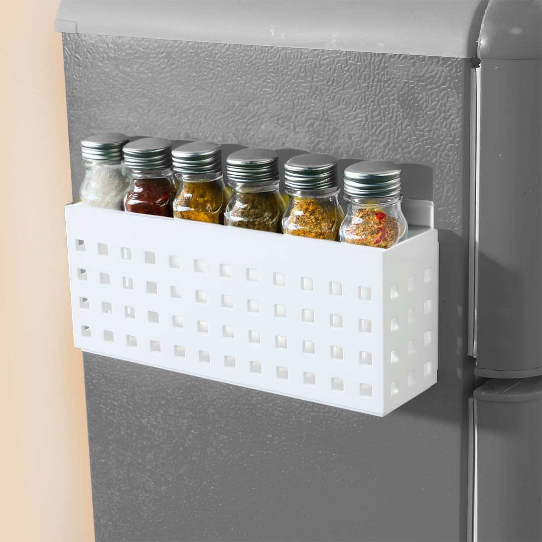 CHESTON Magnetic Fridge Storage - Durable Organizer for Metal Surfaces ...