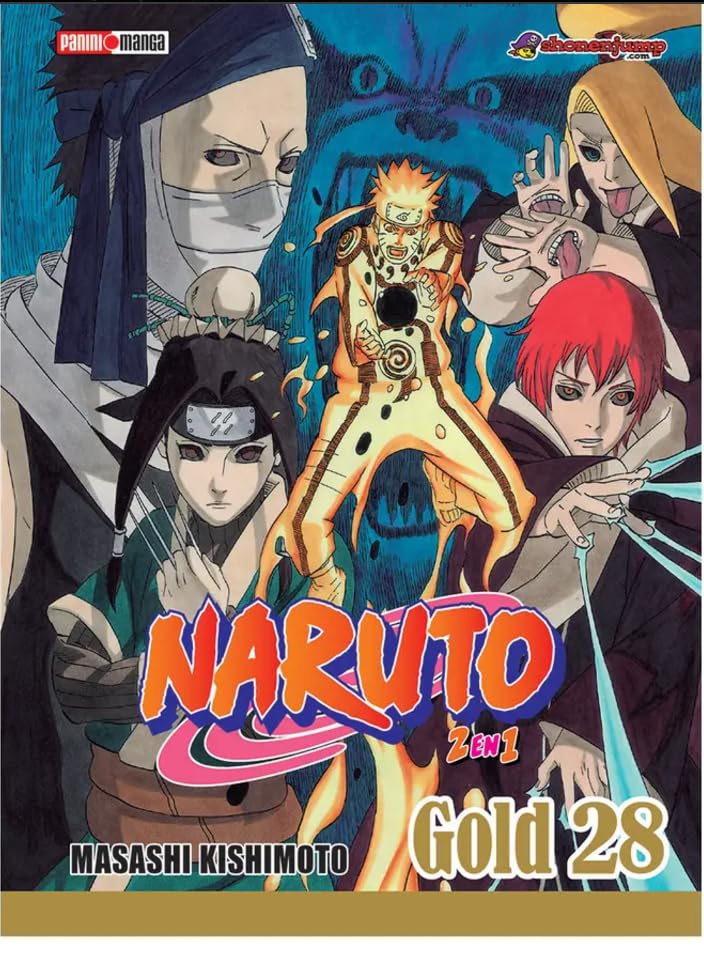 Naruto Gold Edition N.28 : Masashii Kishimoto: Amazon.com.mx: Libros